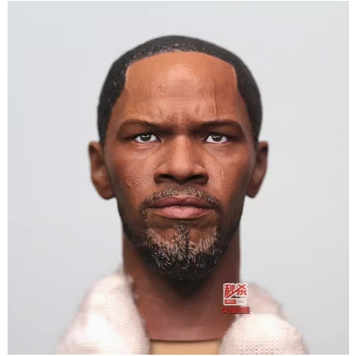 1/6 Western Cowboy Rescued Django Jamie Foxx Head Sculpture Soldier ...
