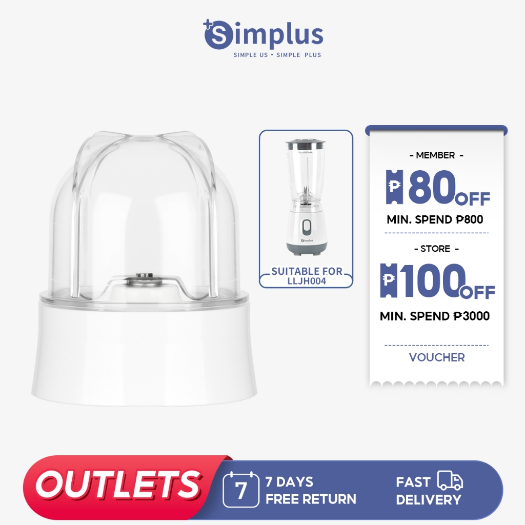 Simplus Food Chopper Multi-Functional Chopper Accessories Suitable For LLJH004 | Shopee Philippines