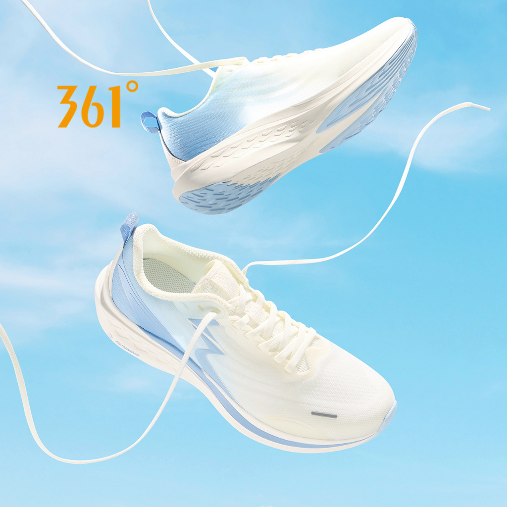 361 Degrees Men Running Shoes Breathable Rebound Cushioning Non-Slip ...