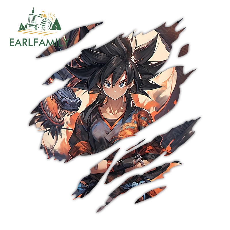 EARLFAMILY 13cm Code Geass Naruto Tear Anime Car Sticker Scratch-Proof ...