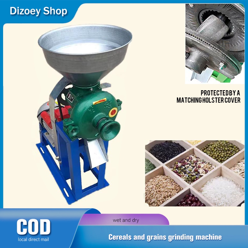 High power grinder Wet and dry grinding machine Corn grinding machine ...