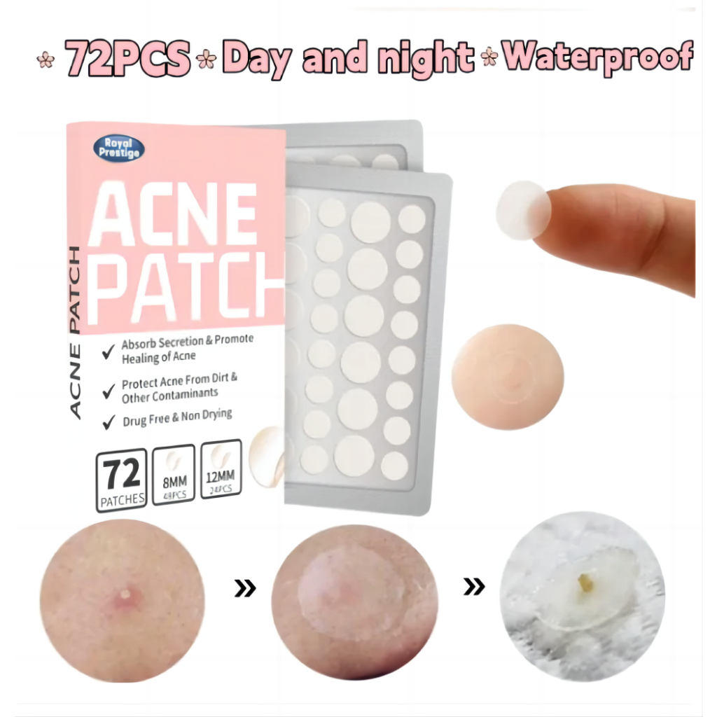 72 PCS Salicylic Pimple Patch Blemish Treatment Skin Care Acne Repair ...