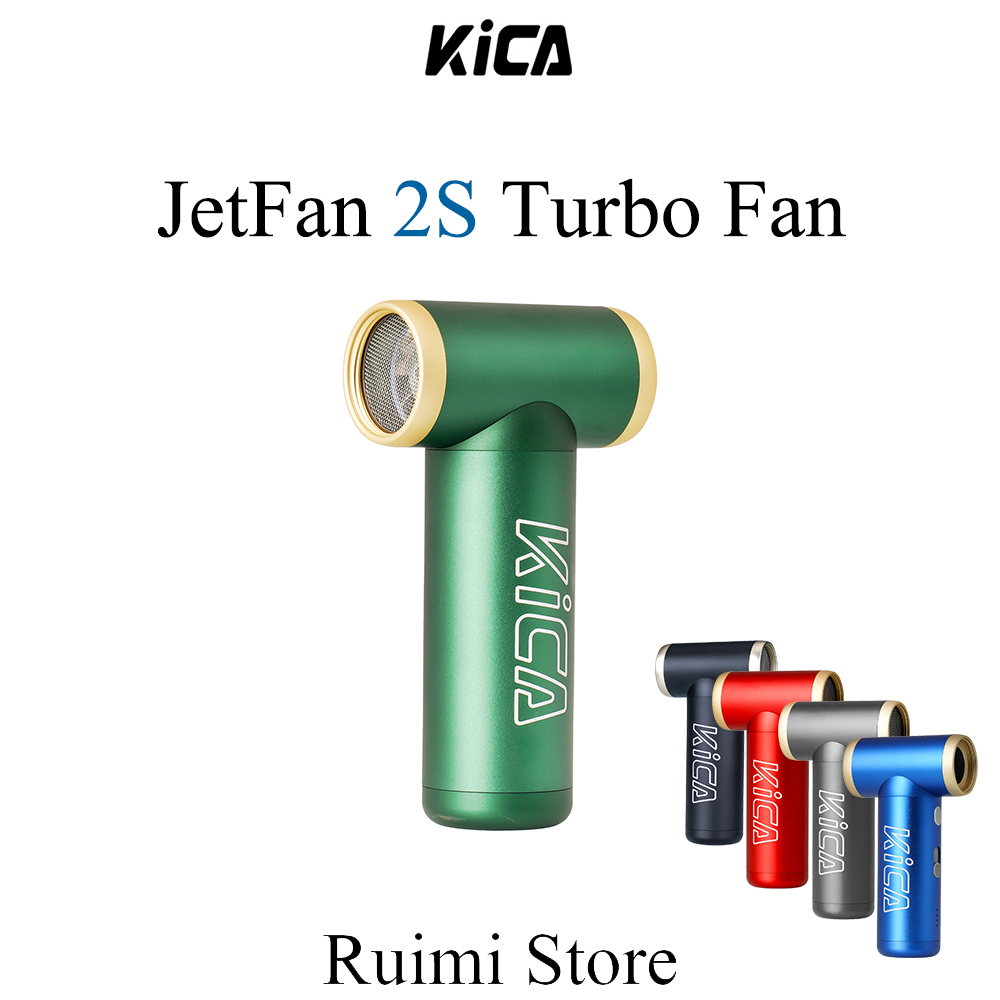 KICA JetFan 2S Turbo Fan Mini Small Fan Portable Outdoor Handheld Fan ...