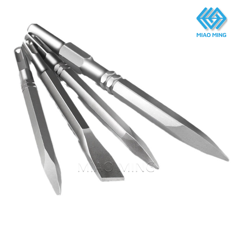 SDS Plus chisel hammer set chisels drill mortiser chisell flat point ...