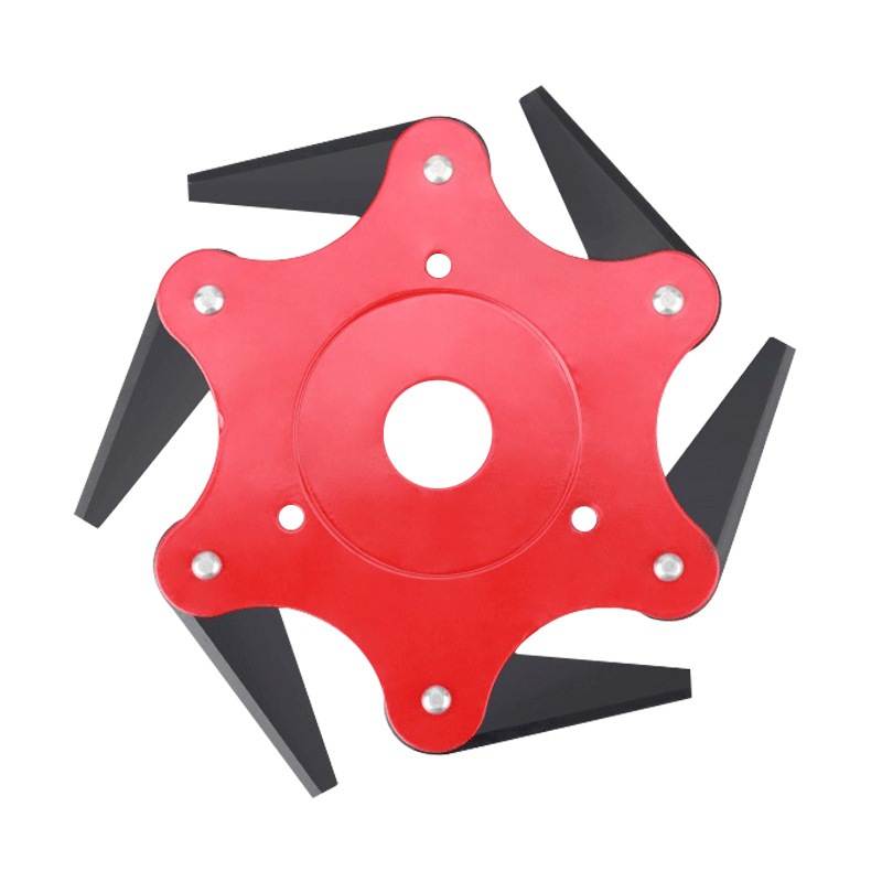 Six blade cutting head mower accessories Cutting machine blade ...