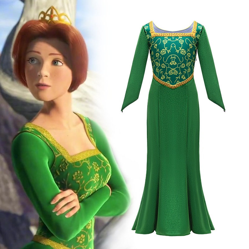 New Children Animation Movie Monster Shrek Shrek Princess Fiona cosplay ...