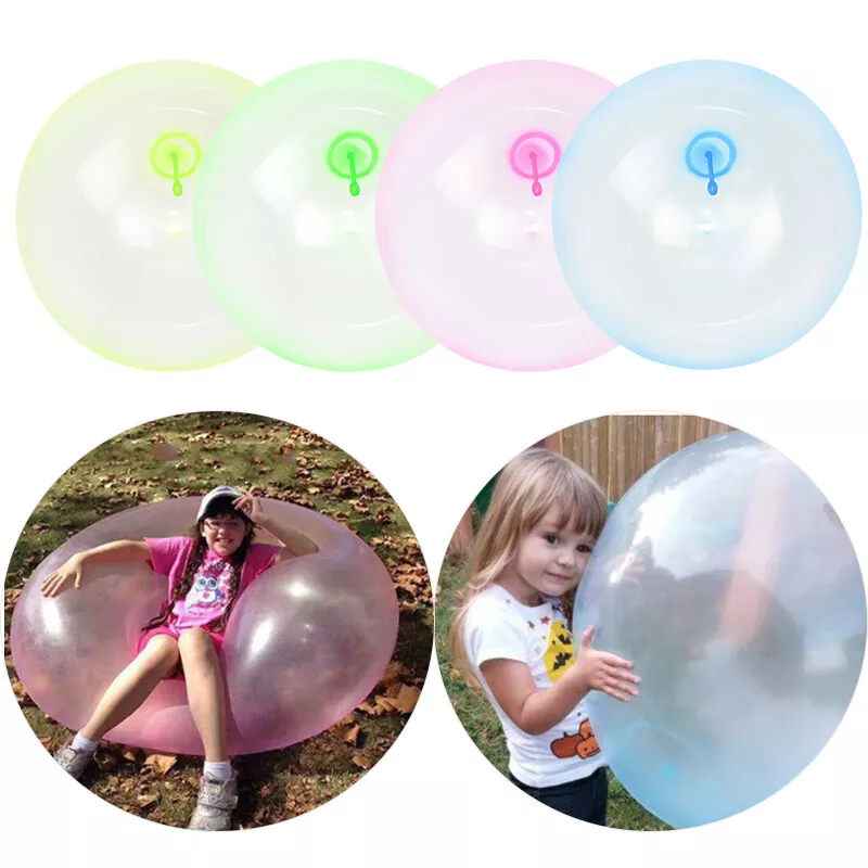 Water-filled Jelly Balloon Durable Bubble Ball Inflatable Fun Ball ...
