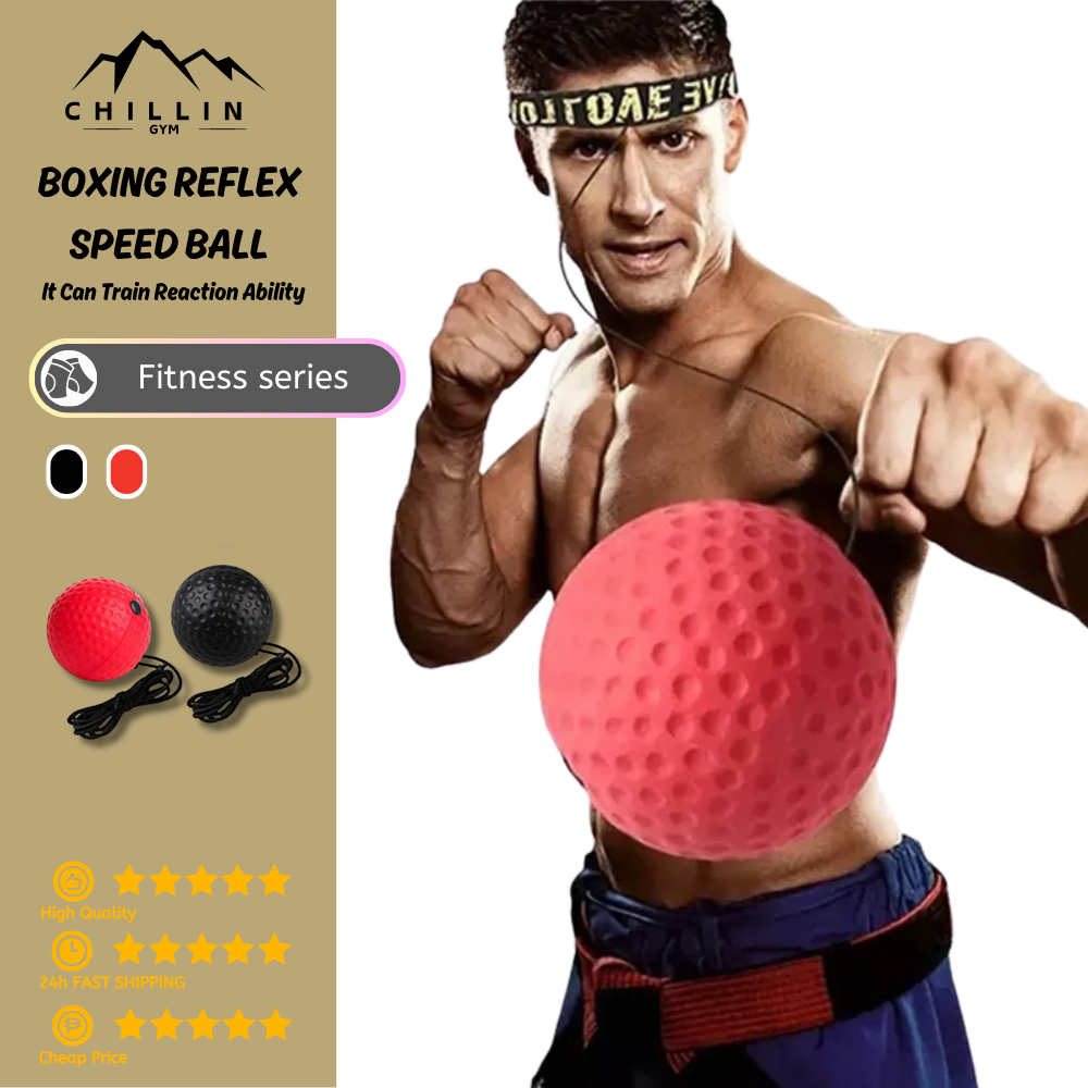 Boxing Speed Ball Head-mounted PU Boxing Ball MMA Sanda Training Stress ...