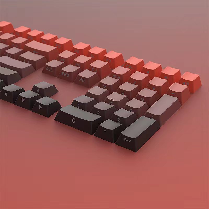 Goodluck is coming Keycap Cherry Lateral 133keys carving Mechanical ...