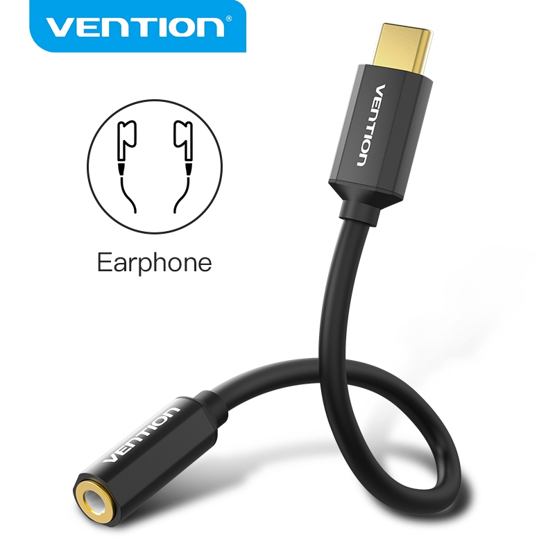 Vention Type C To Audio Cable Hi-Fi Earphone Headphone Aux Cable ...