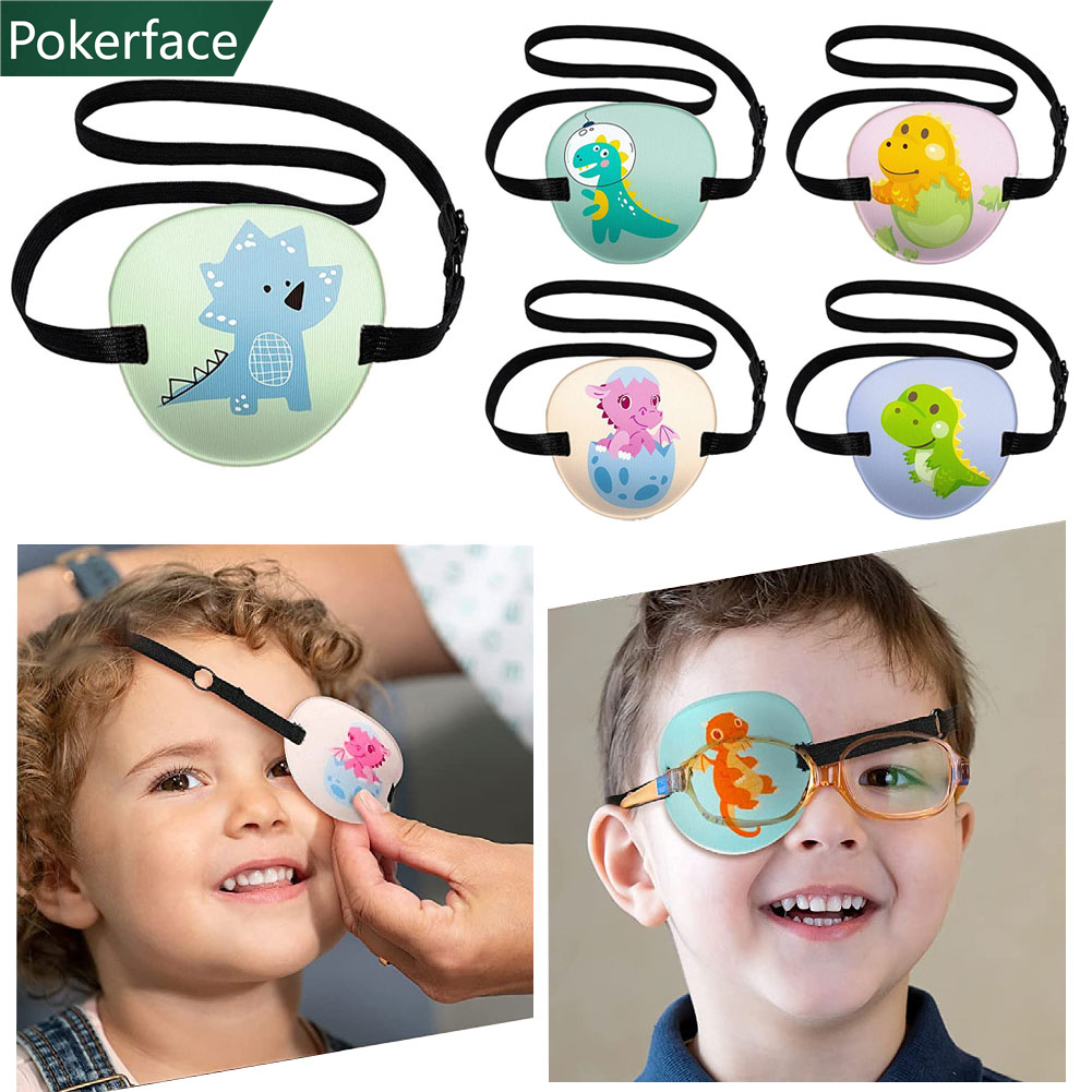 PFPH Children 3D Amblyopia Single Eye Mask Cute Occlusion Medical Lazy ...