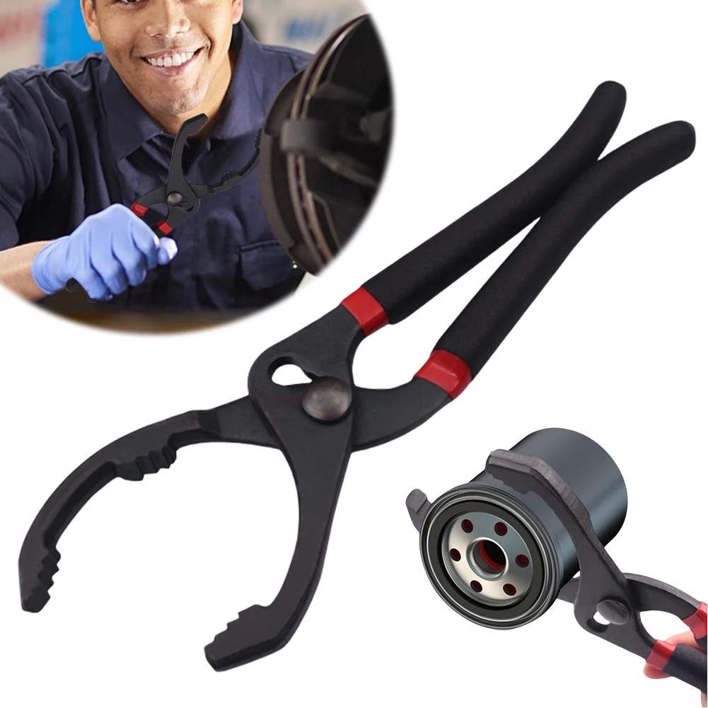 10/12 Inch Oil Filter Pliers Clamp Type Wrench Oil Filter Remove ...