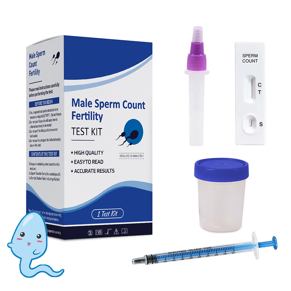 Sperm Test Kit for Men - Easy Male Fertility Test Results in Minutes ...