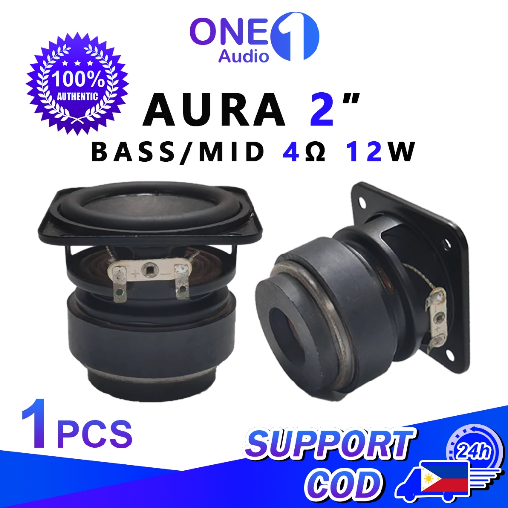 OneAudio AURA 2-inch 4Ohms 12W Bass 2-inch Subwoofer Speaker 2-inch ...