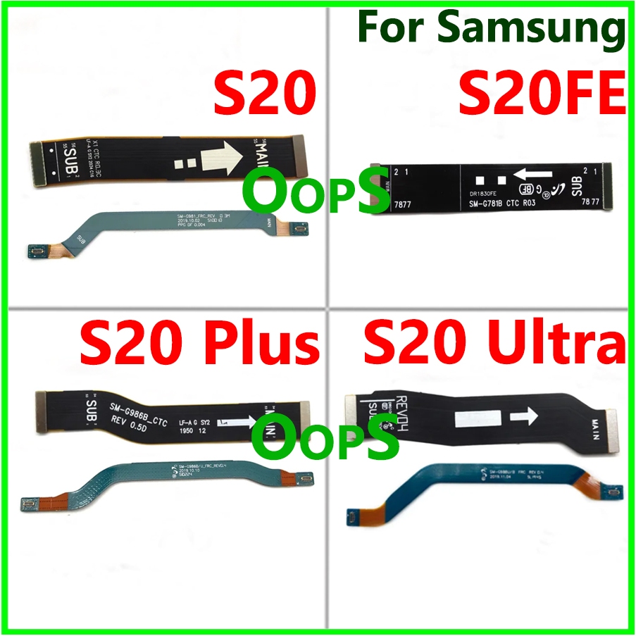 Phone Main Board Motherboard LCD Flex For Samsung S20 Fe Plus Ultra FPC ...