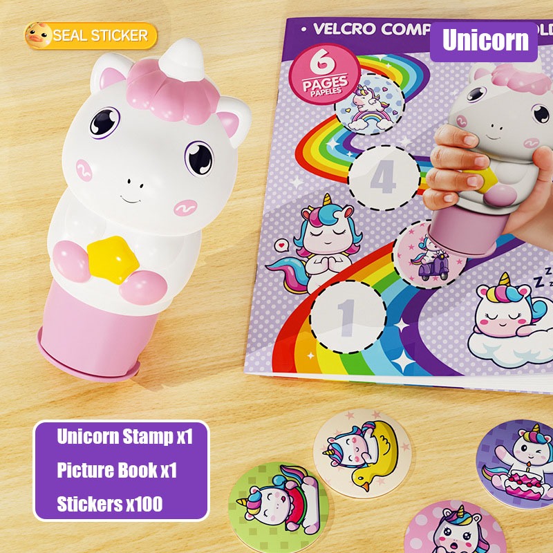 Sticker Toy Stationery Fun Sticker Seal Reward Children Cartoon Sticker ...