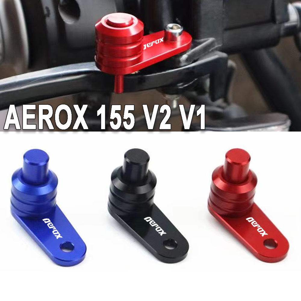 CNC Alloy Brake Lever Parking Lock For AEROX V2 AEROX V1 AEROX155 ...
