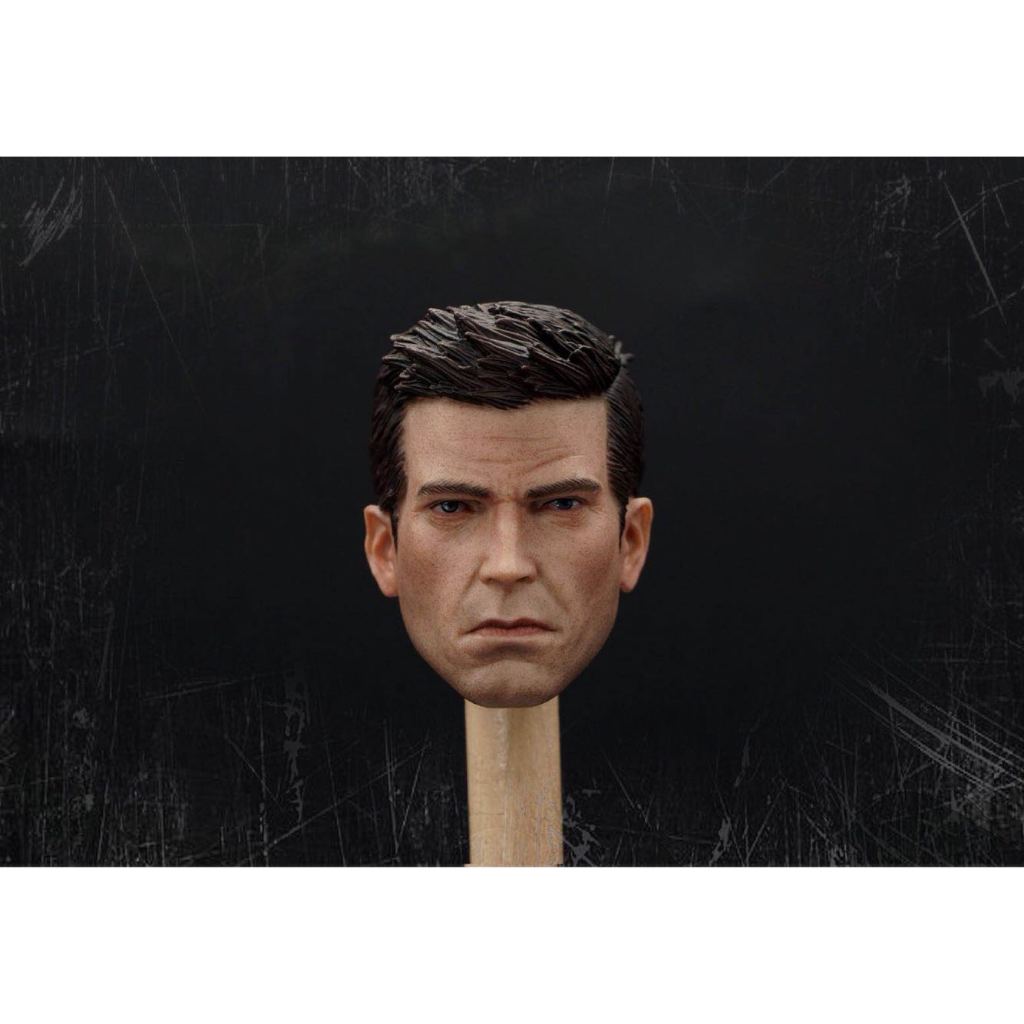 1/6 Soldier head sculpture model Master Ben head sculpture Arkham ...