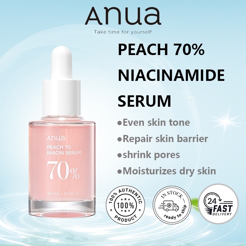 Anua Peach 70% Niacinamide Serum 30ml | Shopee Philippines