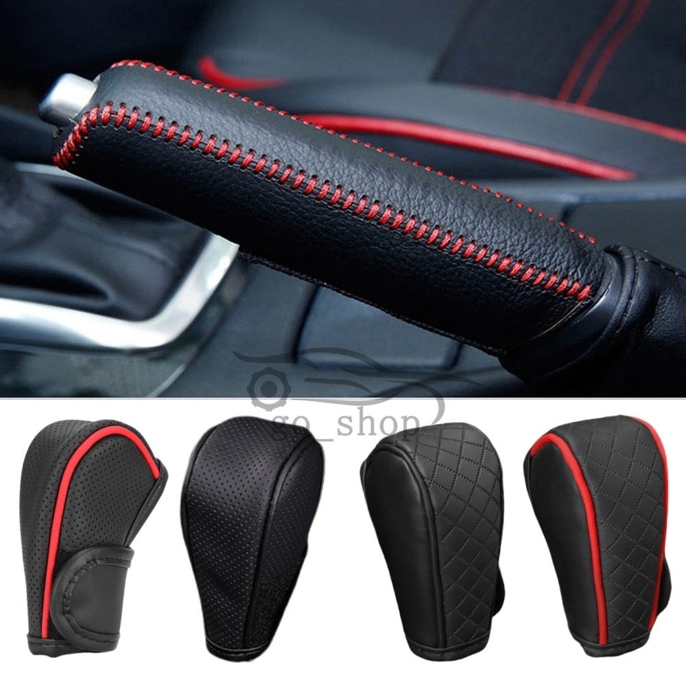Universal Car Handbrake Gear Cover Manual/Automatic Gear Shift Sleeve ...