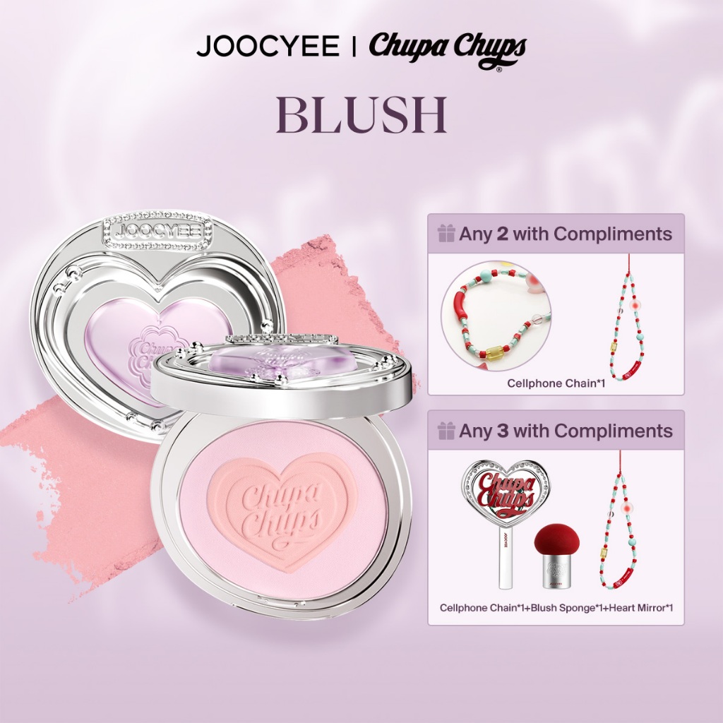 JOOCYEE x Chupa Chups BLUSH Long-lasting Easy to Blend Natural and ...