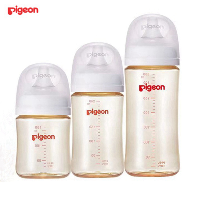 Pigeon SofTouch™ Wide Neck PPSU Feeding Bottle Classic Baby Bottle 5oz 8oz 11oz | Shopee Philippines