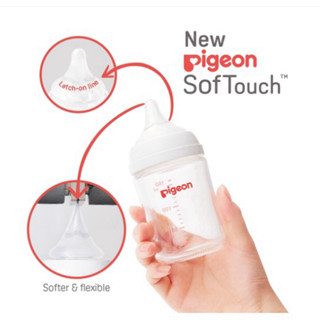 Pigeon SofTouch™ Wide Neck PPSU Feeding Bottle Classic Baby Bottle 5oz 8oz 11oz | Shopee Philippines
