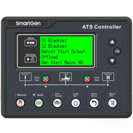 HAT700 Original SmartGen HAT700 ATS Controller Dual Power Synchronous ...