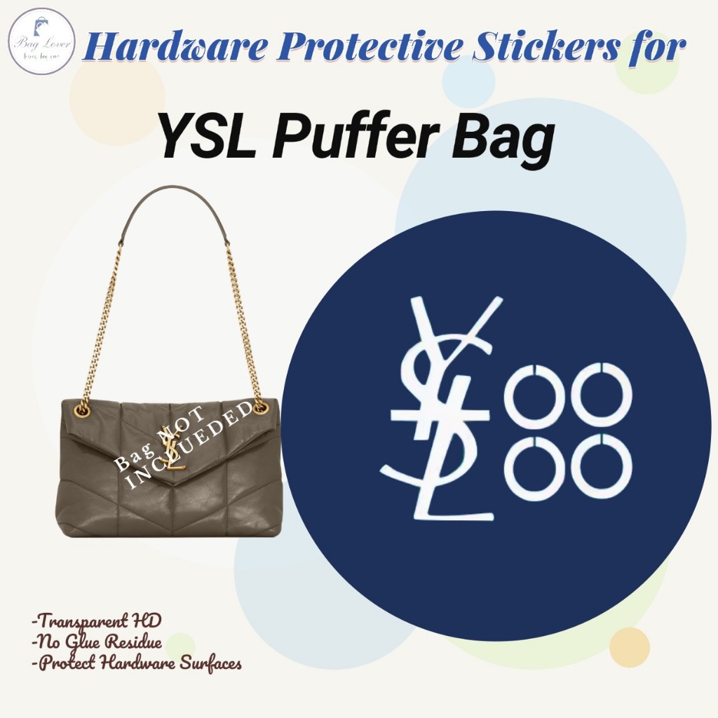 Bag Lover | Hardware Protection Sticker For Puffer Bag Transparent ...