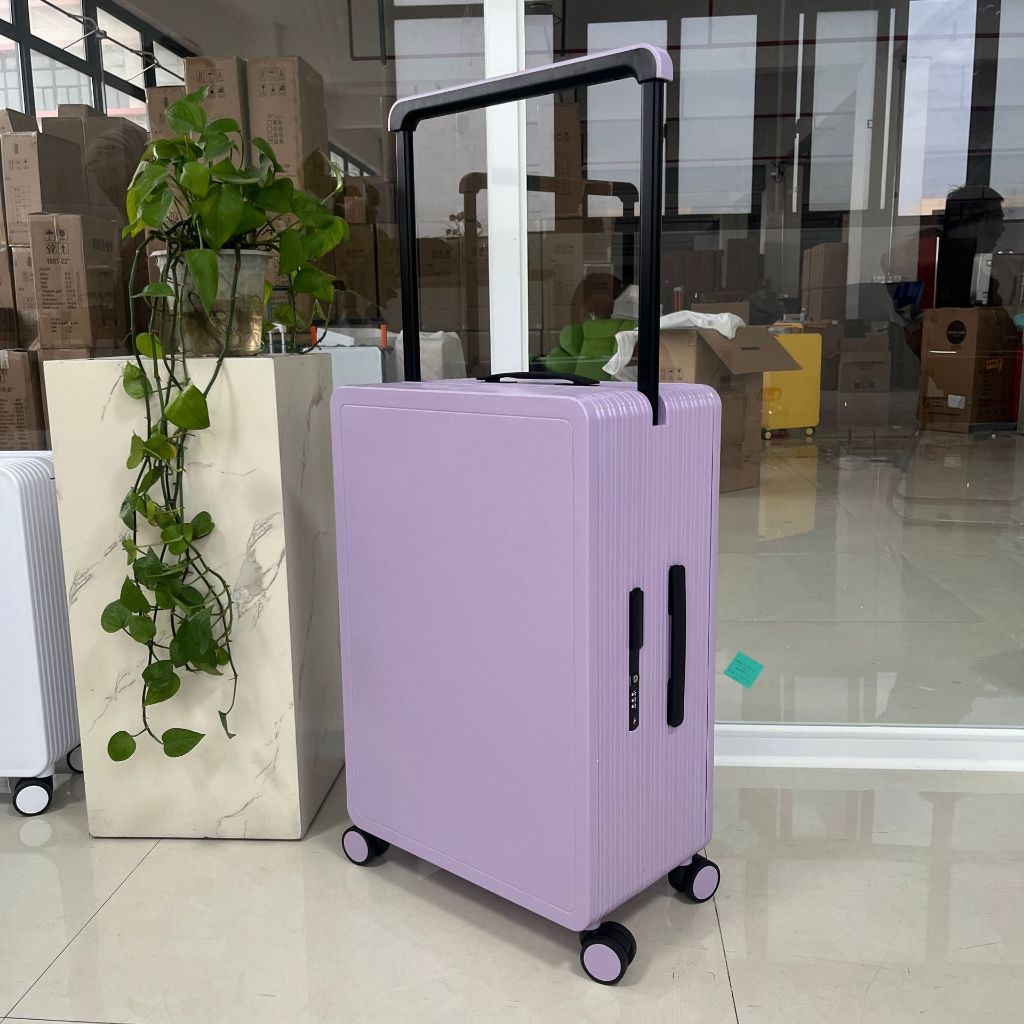 Japan export wide trolley luggage 20 inch travel boarding box solid ...