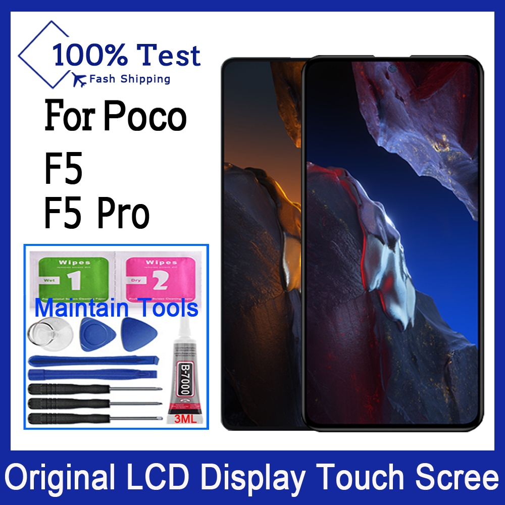 Poco F5 Poco F5 Pro 5G LCD Original Touch Screen Assembly Replacement ...
