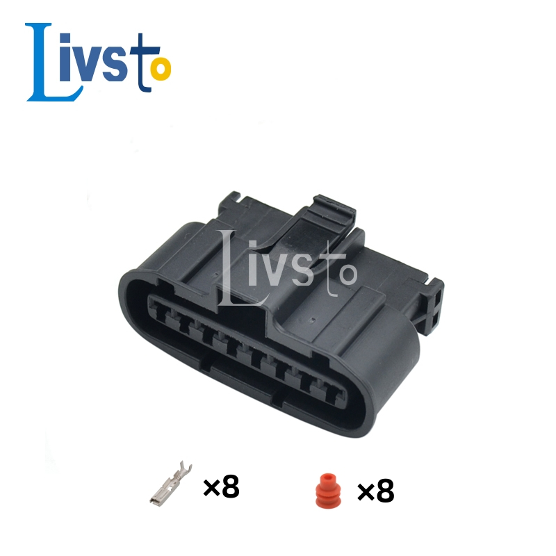 1 Set 8 Pin MG640549-5 MG630552-7 Auto Connector For Mitsubishi Lancer ...