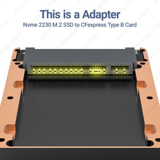 JEYI 2230 M.2 NVMe SSD to CFE Type-B Pure Copper Adapter, Expansion ...