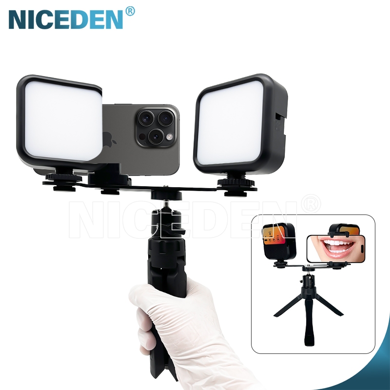 NICEDEN New Rechargeable Tiktok 5600K Vlogging Video Micro Video Vlog ...