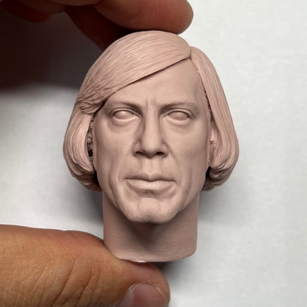 Unpainted 1/6 Scale No Country for Old Men Anton Chigurh Javier Bardem ...
