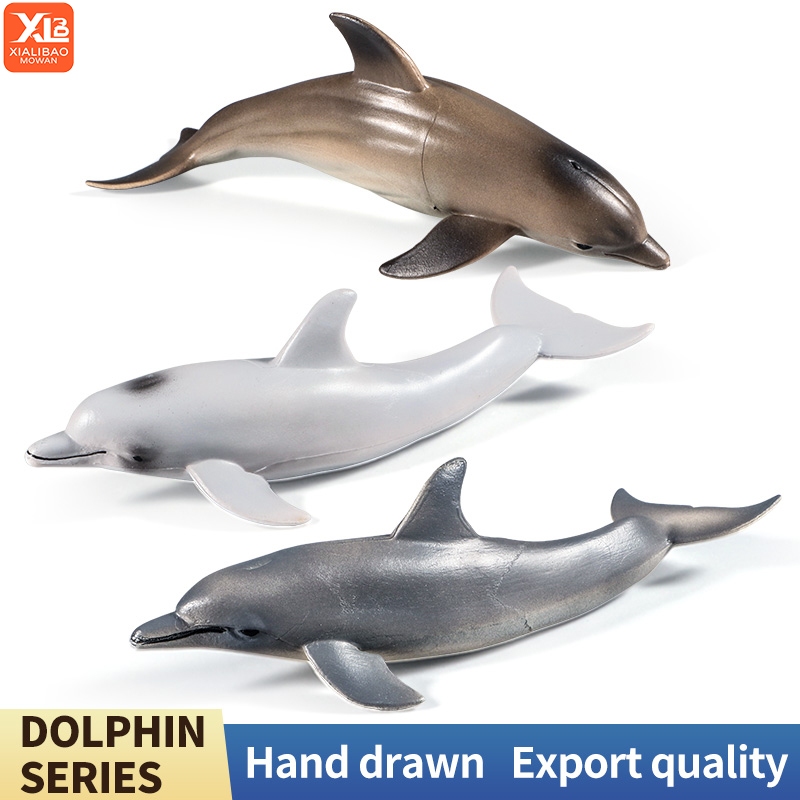 Ocean Marine Animal Underwater World Dolphin Action Figures Sea Life ...