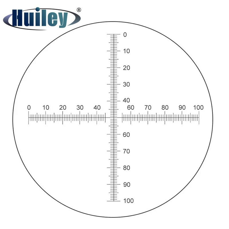 16mm 19mm 20.4mm 24mm Optional Diameter DIV 0.1 mm Eyepiece Micrometer ...