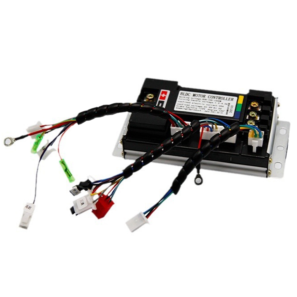 Brushless FOC Motor Controller 48V 60V 72V 1200W Sine Wave Electric ...