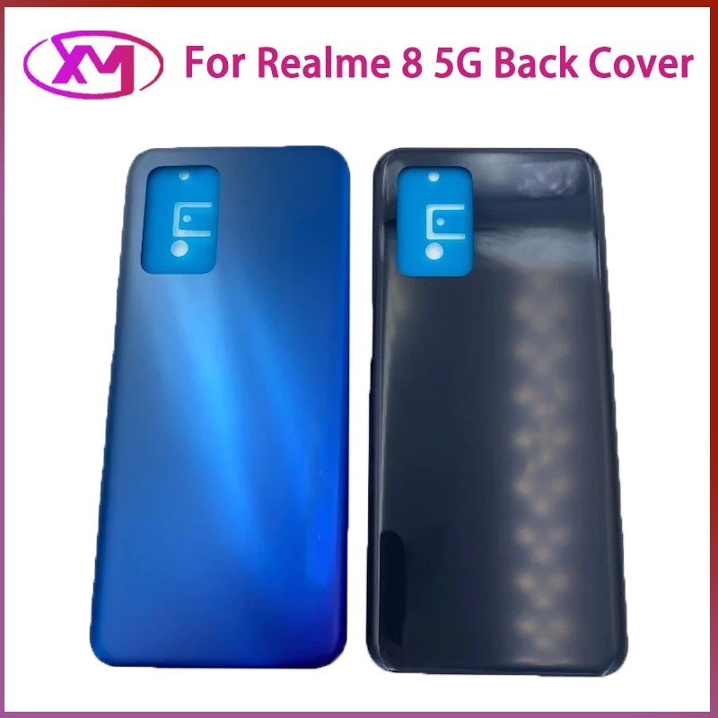 For OPPO Realme 8 5G Back Battery Cover RMX3241 Repair Replace Back ...