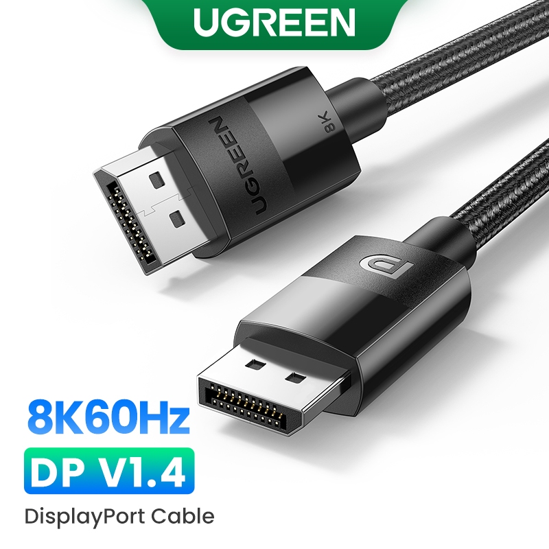 UGREEN Displayport 8K/60Hz DisplayPort 1.4 Cable for Xiaomi Mi Box Hig ...