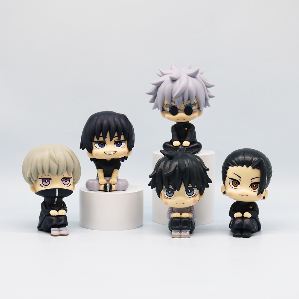 1Pcs Anime Jujutsu Kaisen Figure Gojo Satoru Fushiguro Touji Geto ...
