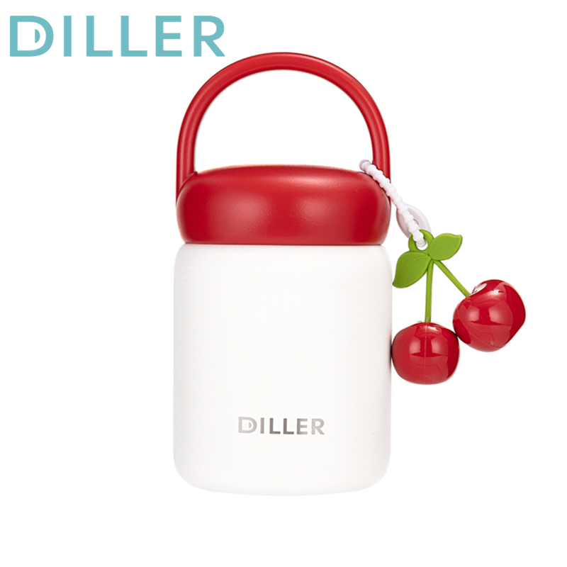 Diller Mini Vacuum Flask Thermos Sticker 316 Stainless Steel Drinking ...