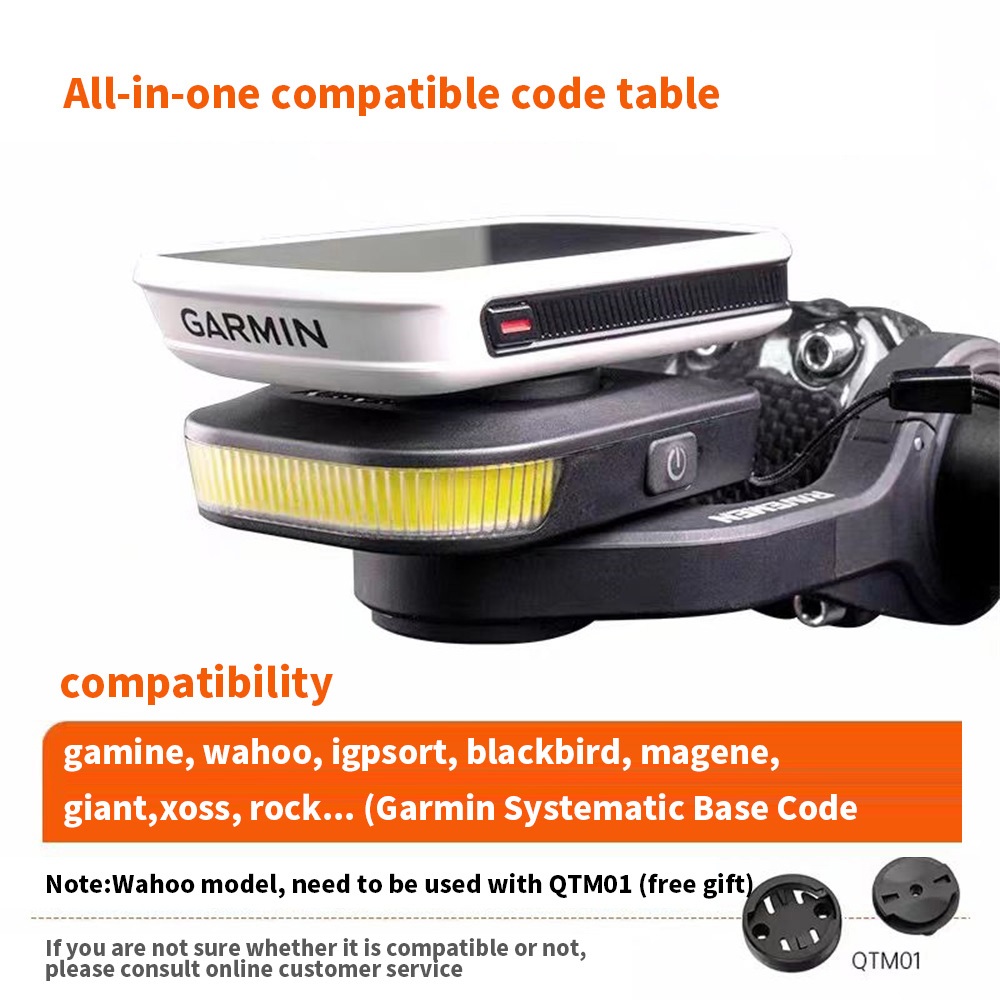 RAVEMEN FR300 Bike Headlight Compatible With Garmin XOSS IGPSPORT Bike ...