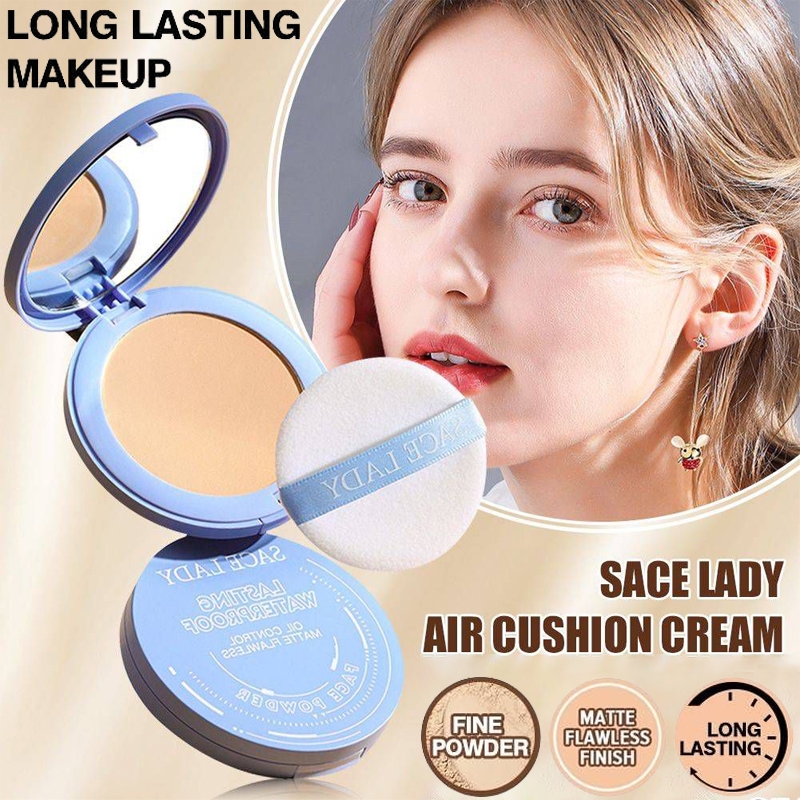 SACE LADY Oil Control Face Powder Matte Waterproof Setting Powder ...
