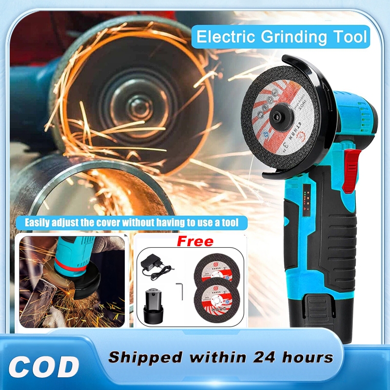 12V Electric Angle Grinder Grinding Tool Mini Grinder Handheld Cutter ...