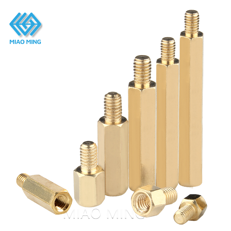 M3 Brass Hex Standoff Screw Support Spacer Pillar Screw foComputer ...