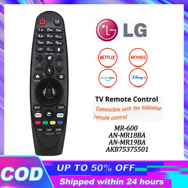 Universal Smart Magic LG Remote Control for TV AN-MR20GA AN-MR18BA AKB75375501 AN-MR19 AN-MR600 ...