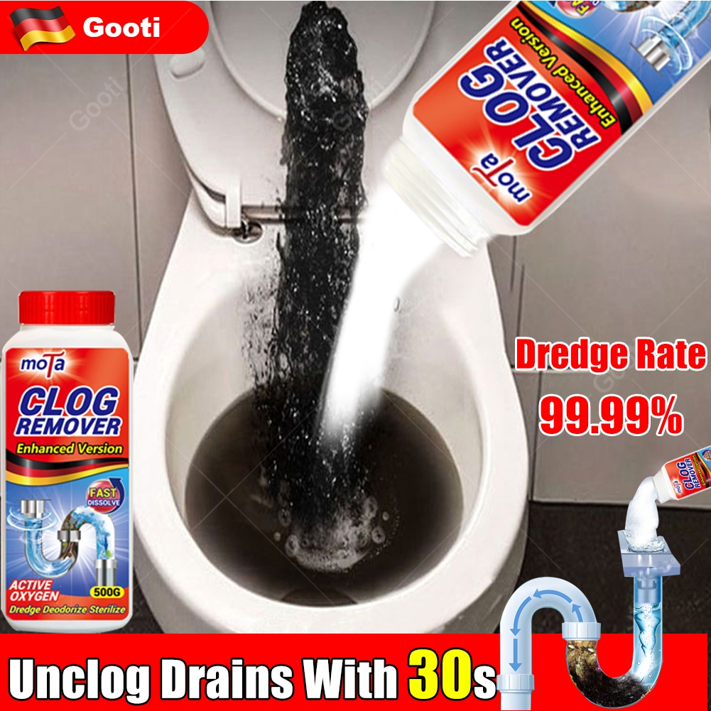 100% Effective MOTA Sink Drain Toilet Pipe Clogged Remover 500G Sink ...