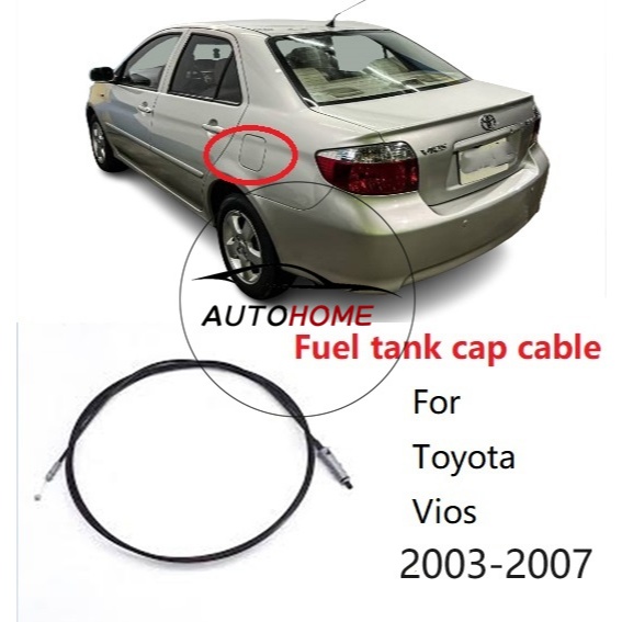 Fuel tank cap cable FOR Toyota Vios 2003 2004 2005 2006 2007 Fuel tank ...