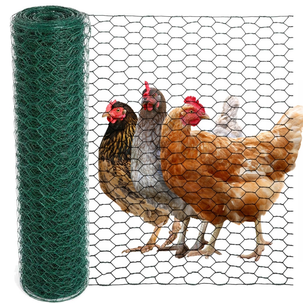 Chicken Wire Fencing Mesh, Metal Floral Chicken Wire Fence for Crafts ...